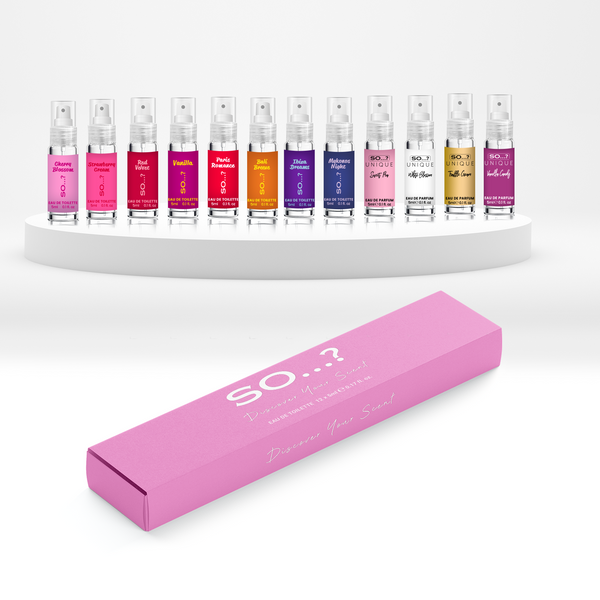 ⁠SO…? Bestseller Mists Mini Discovery Perfume Set 12 x 5ml – So ...