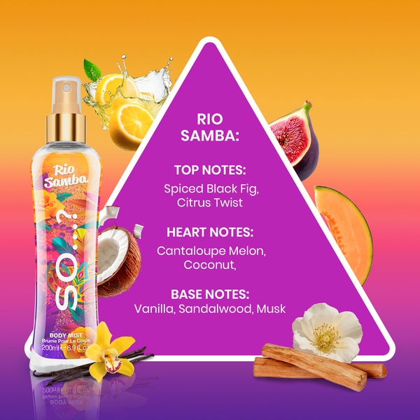 Rio Samba - Summer Escapes Body Mist 200ml | Body Mist | So...? Fragrance